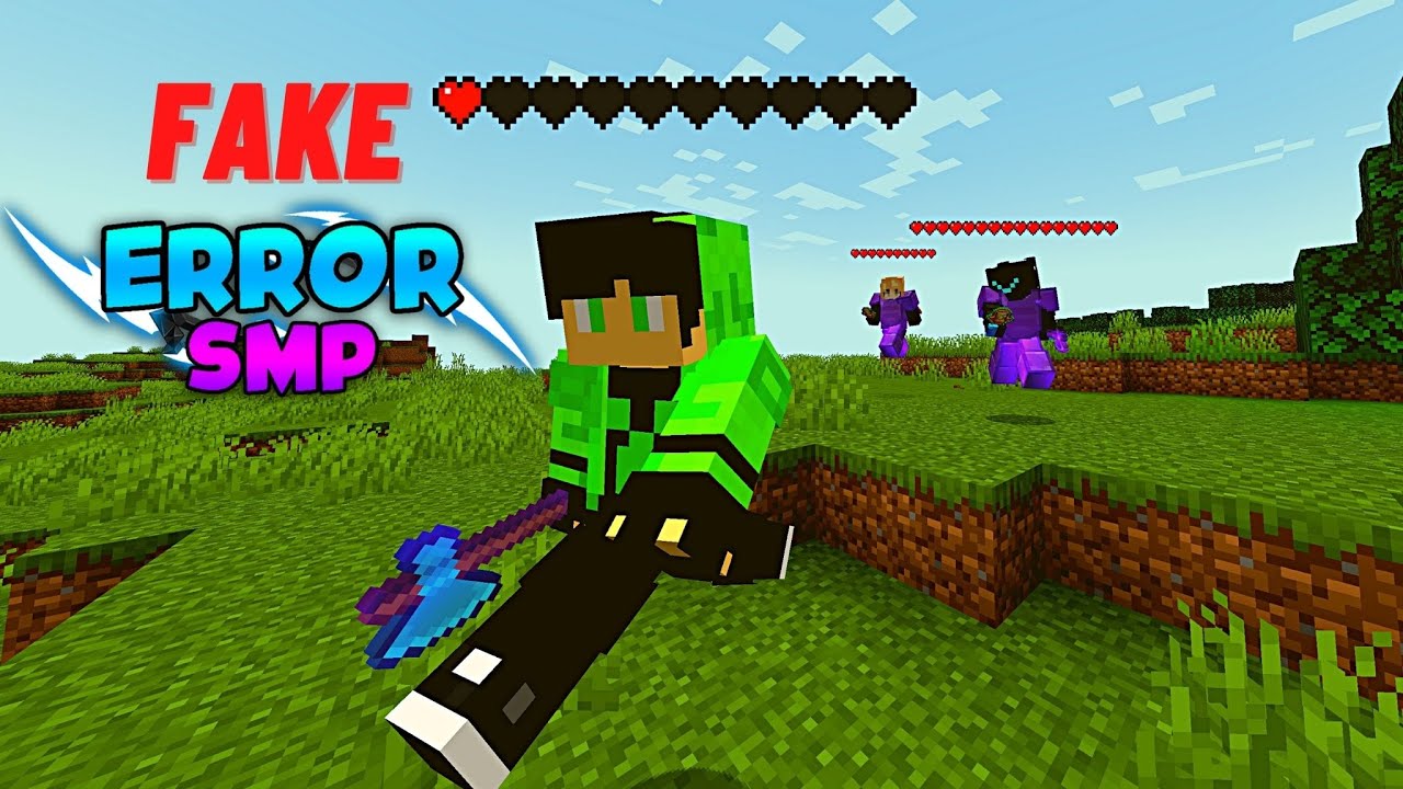 [🔴live] [Day 19] Playing On Fake Error Smp - YouTube