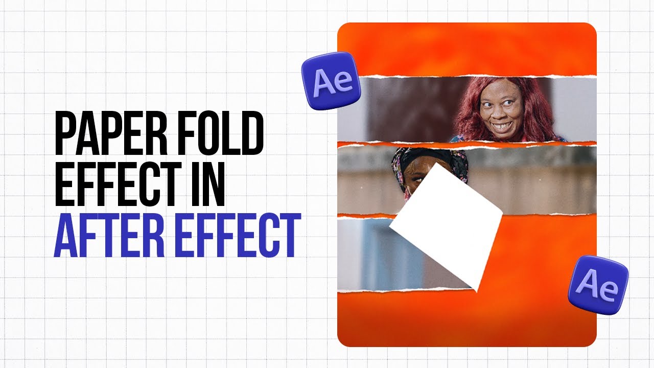 Paper Fold/ Page Turn Animation in After Effects (2025) - YouTube