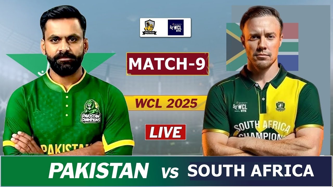 PAKISTAN vs SOUTH AFRICA 9th MATCH LIVE | PAK vs SA LIVE SCORES ...