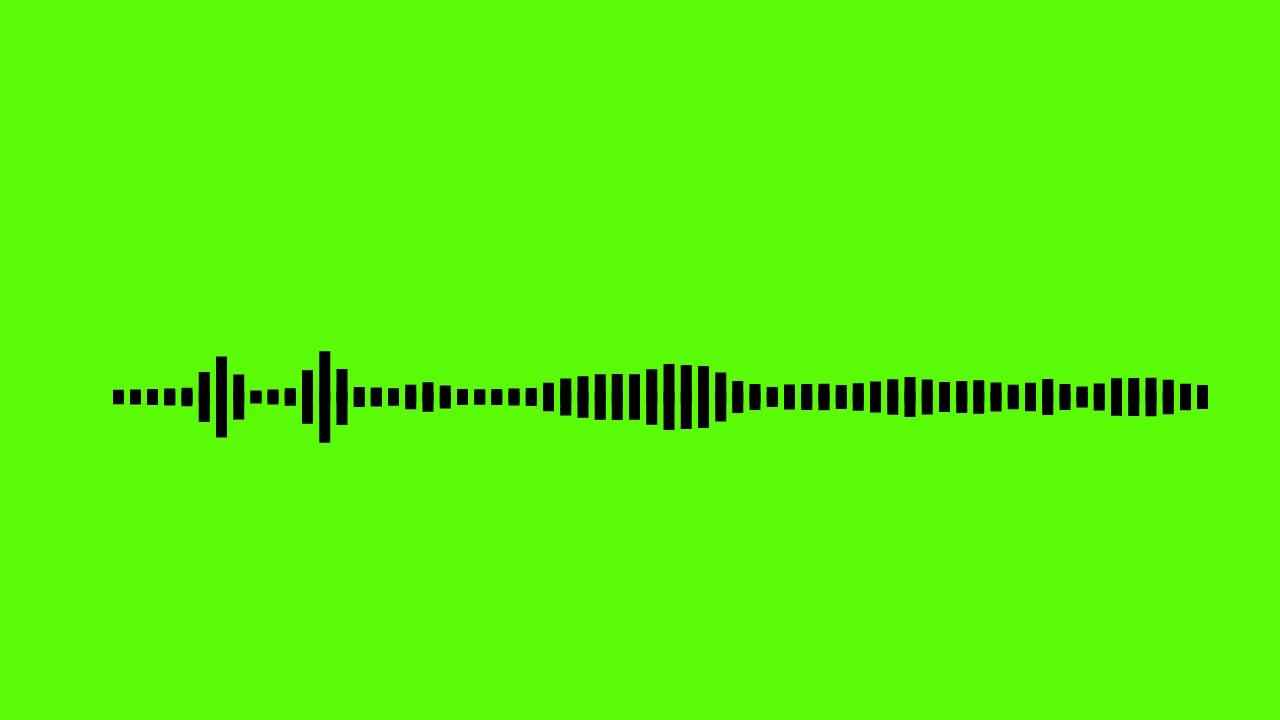 GREEN SCREEN-Free Audio Spectrum Visualizer HD+ ||Copyright Free Audio ...
