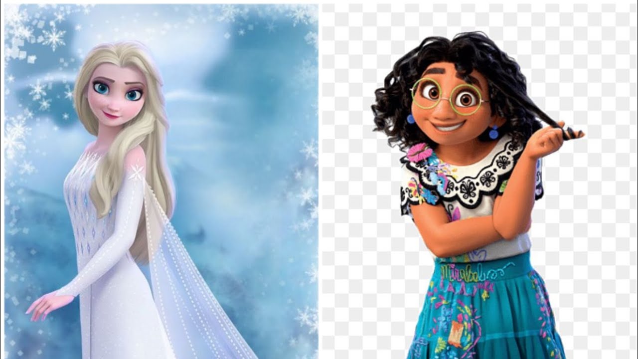 ELSA[FROZEN]💙 VS MIRABEL[ENCANTO]🖤Choose one 💞 ONLY - YouTube