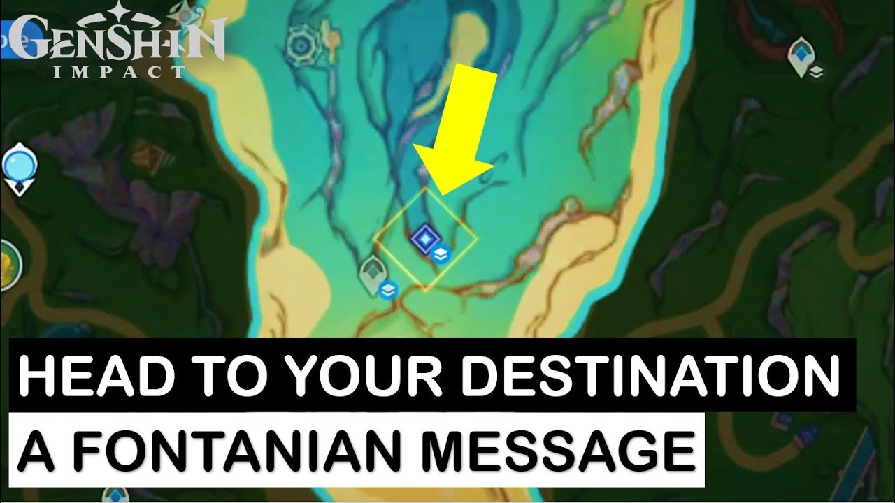 Head to your destination | A Fontanian Message | Genshin Impact - YouTube
