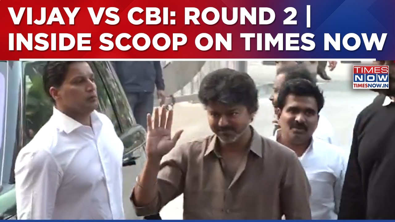 TVK Vijay vs CBI: Round 2 Of Questioning| What 'Thalapathy' Said ...