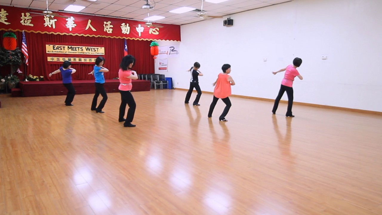Dabbin' Gold - Line Dance (Dance & Teach) - YouTube