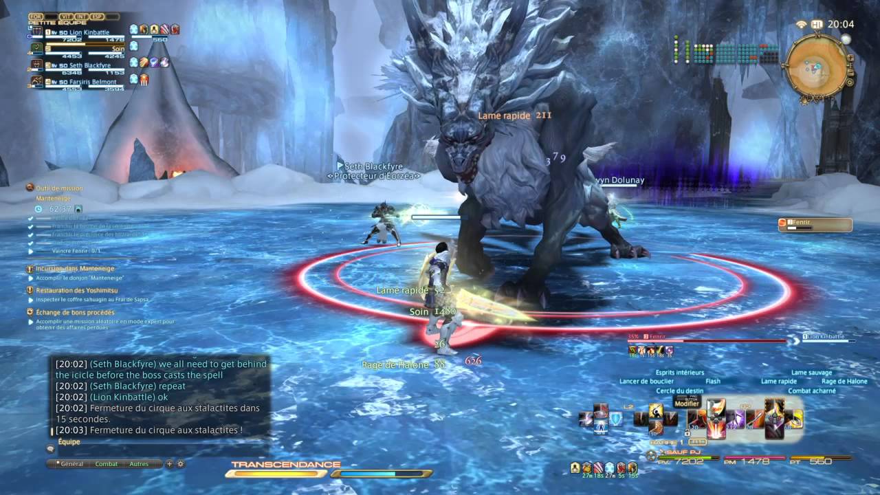 Manteneige | Fenrir - FINAL FANTASY XIV : A REALM REBORN - YouTube