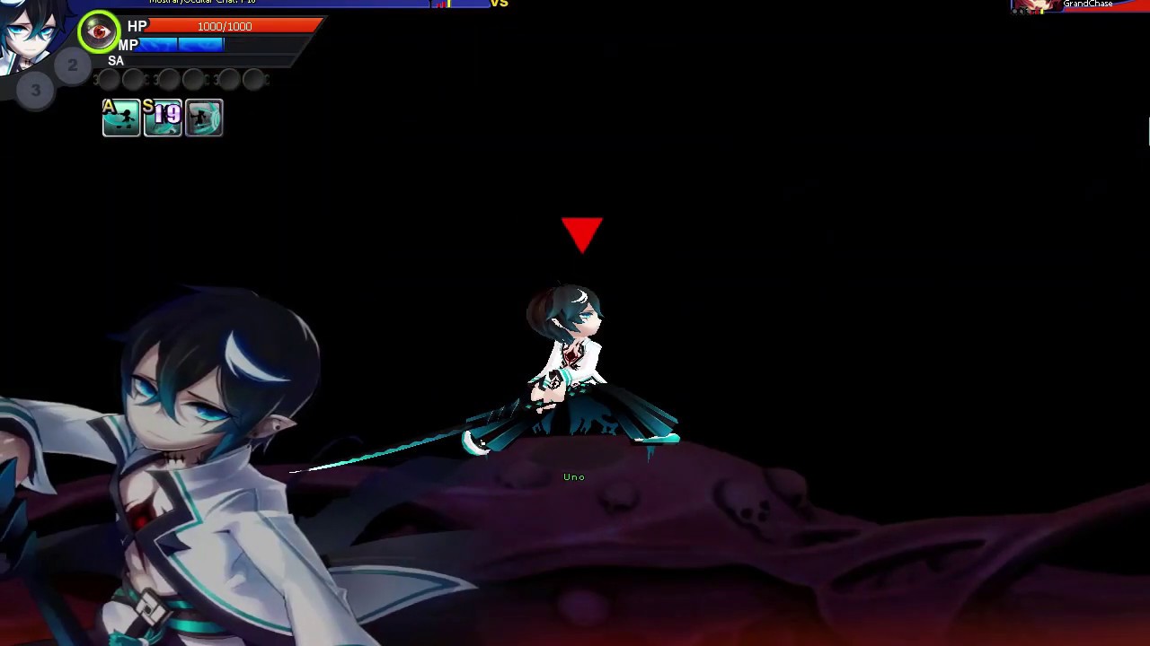 Grand Chase - Uno - Skill Special 2 - YouTube