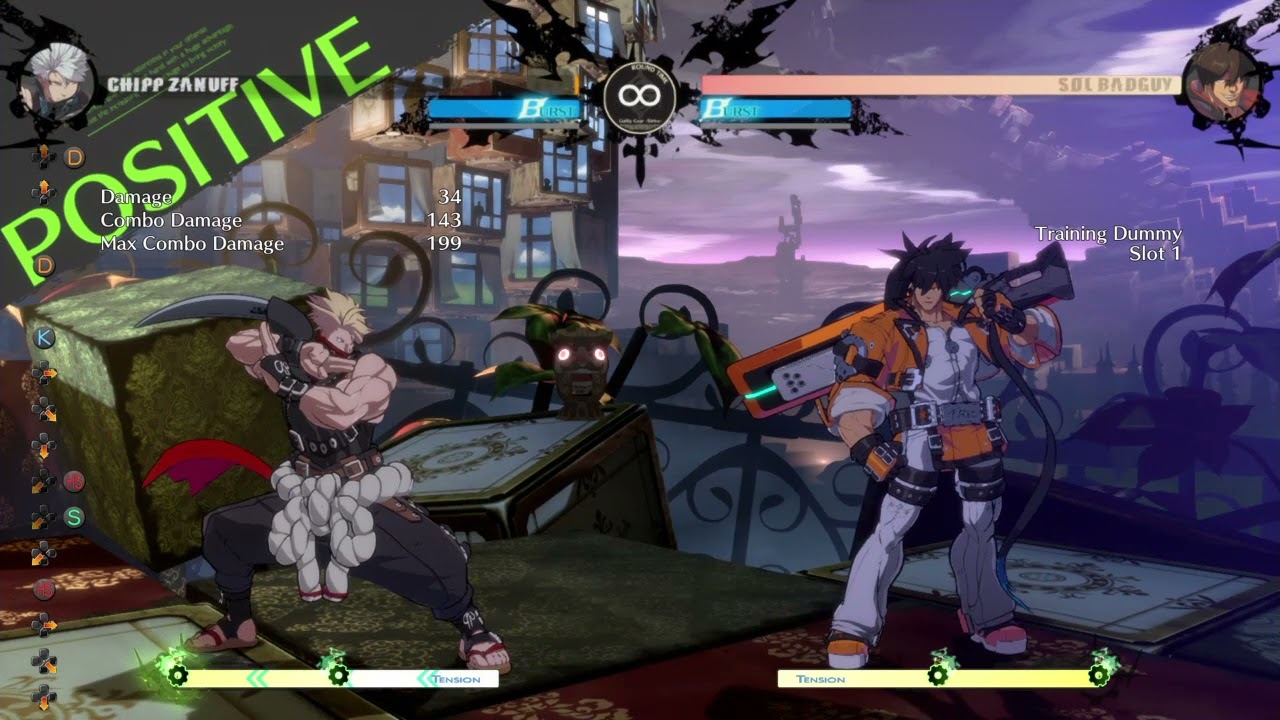 GGST Chipp Gamma oki concept - YouTube