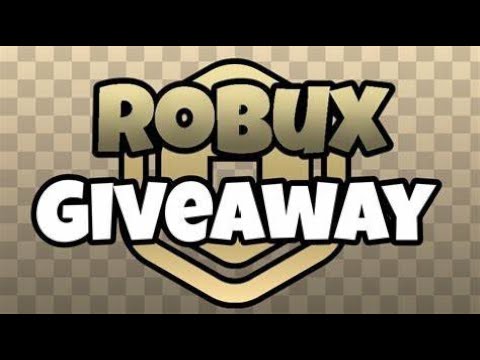 FREE ROBUX!!!!!!!! Roblox robux give away in (pls donate) - YouTube