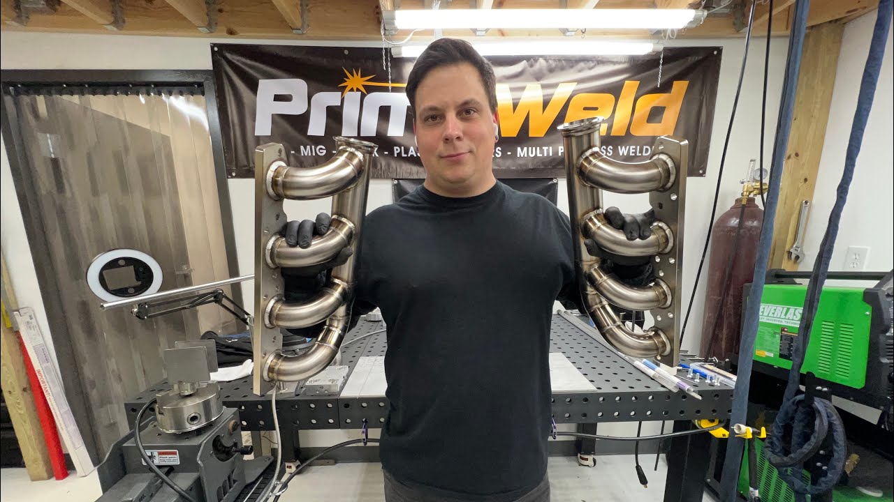 Building the worlds most expensive LS log manifolds from Inconel 625 pipe! - YouTube