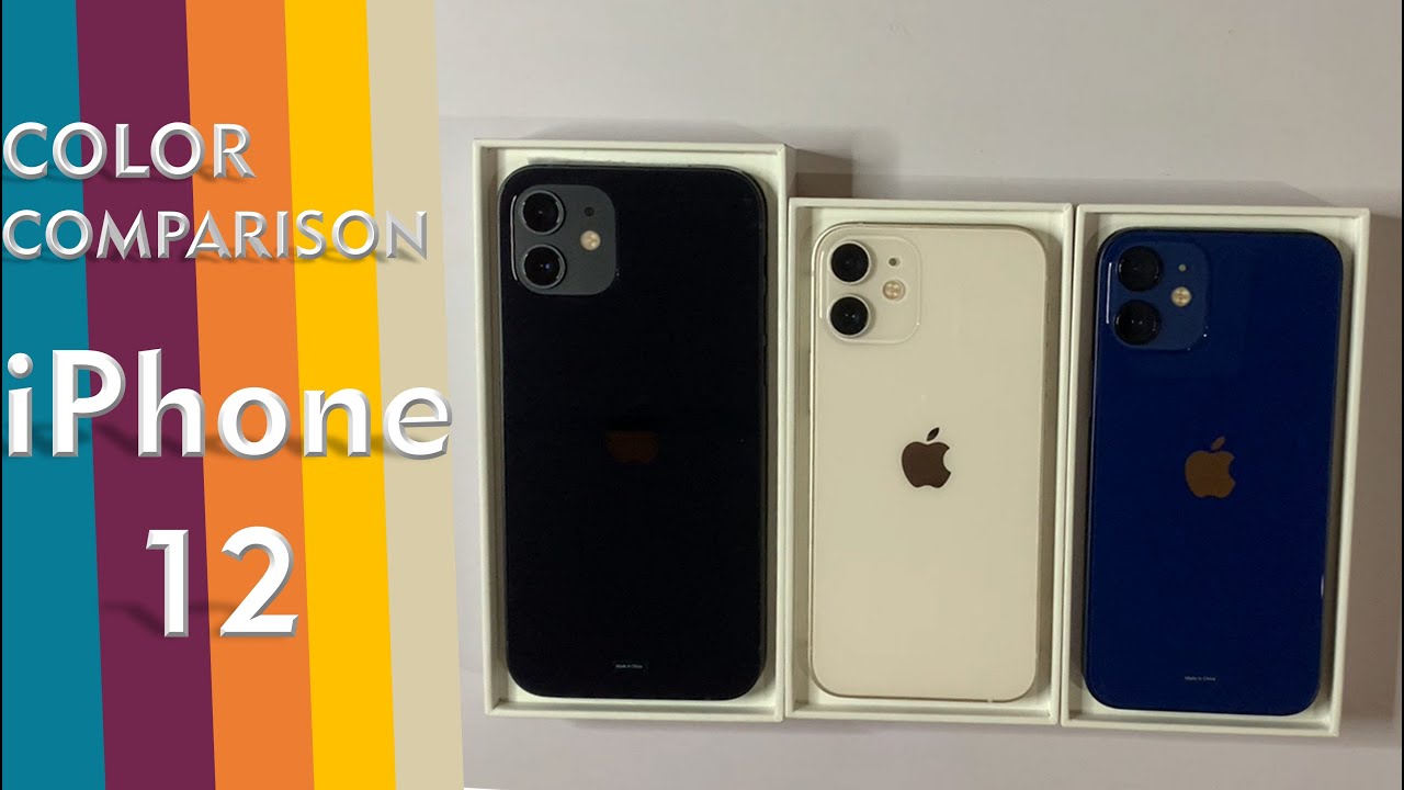 Memilih Warna Favorit | iPhone 12 Series COLOUR COMPARISON - YouTube