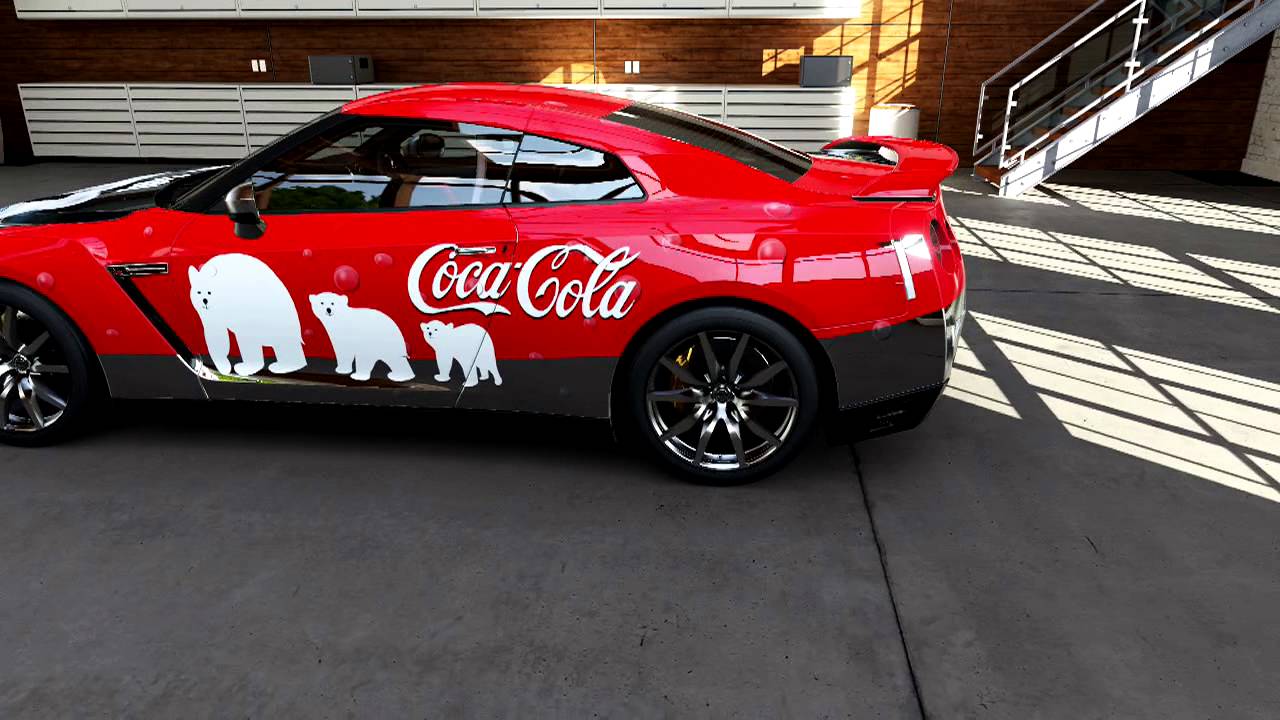 Forza 5: Coca-Cola Design 3550 Layers N Black Ed - YouTube