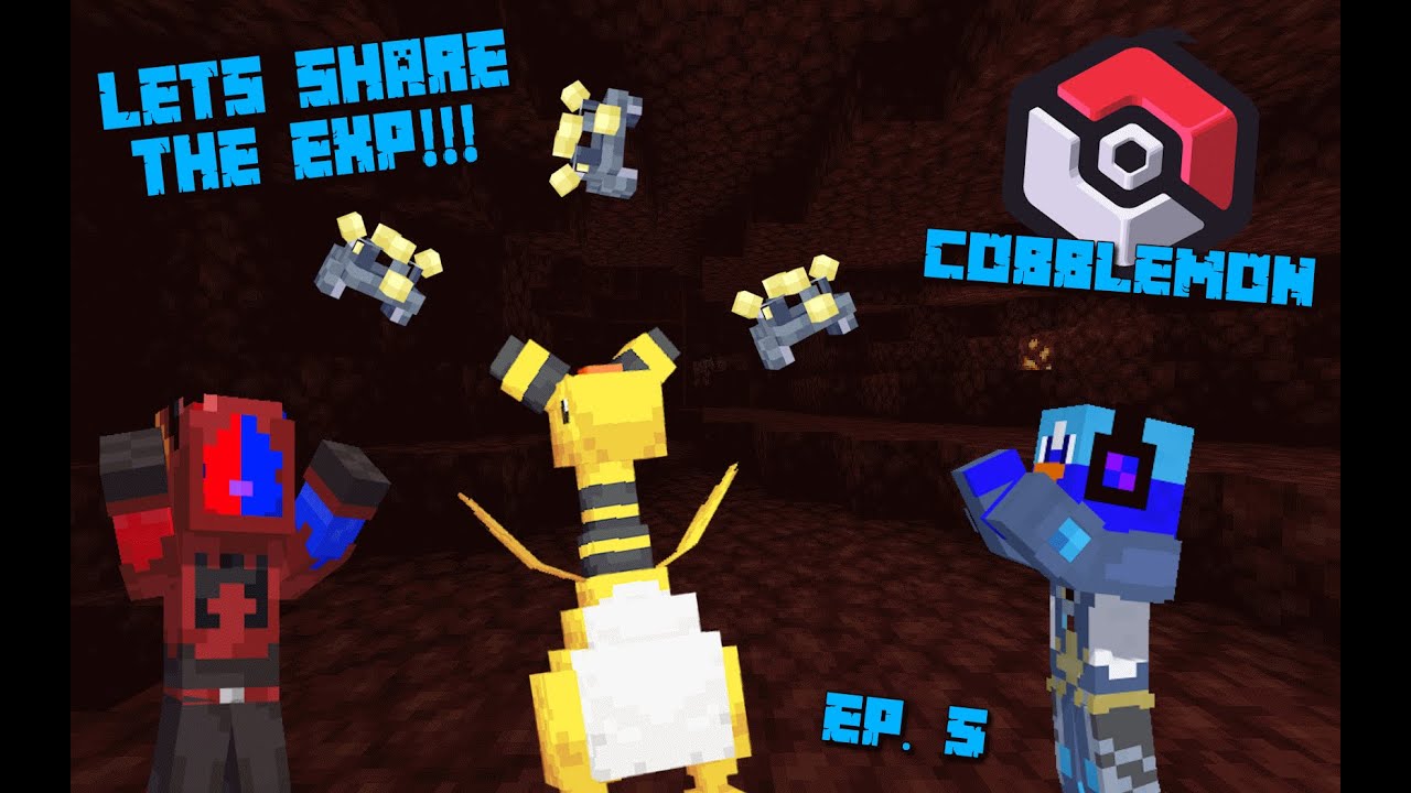 LETS SHARE THE EXP!!! || Cobblemon - Ep. 5 - YouTube
