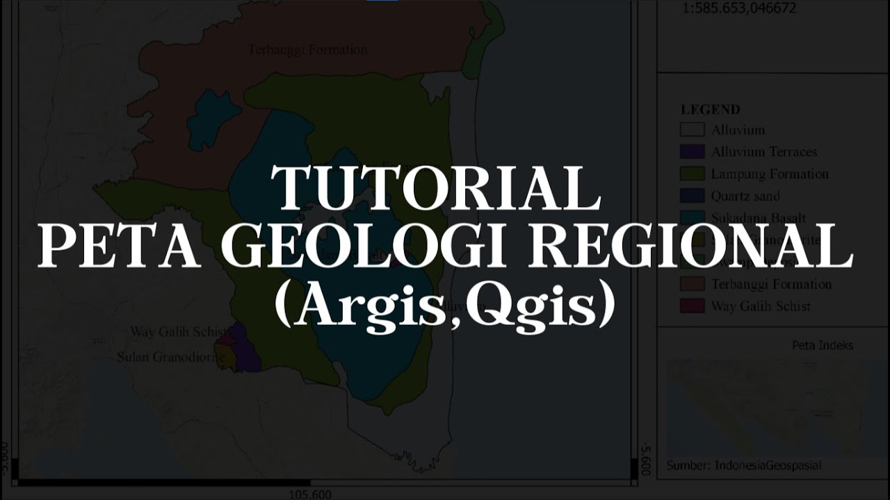 tutorial peta geologi - YouTube