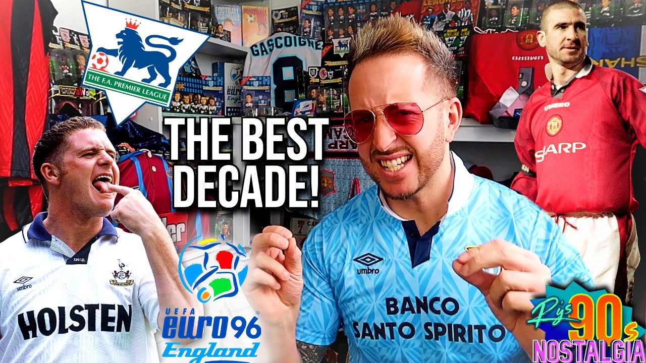 A Trip Down 90s FOOTBALL Memory Lane 😍 - YouTube