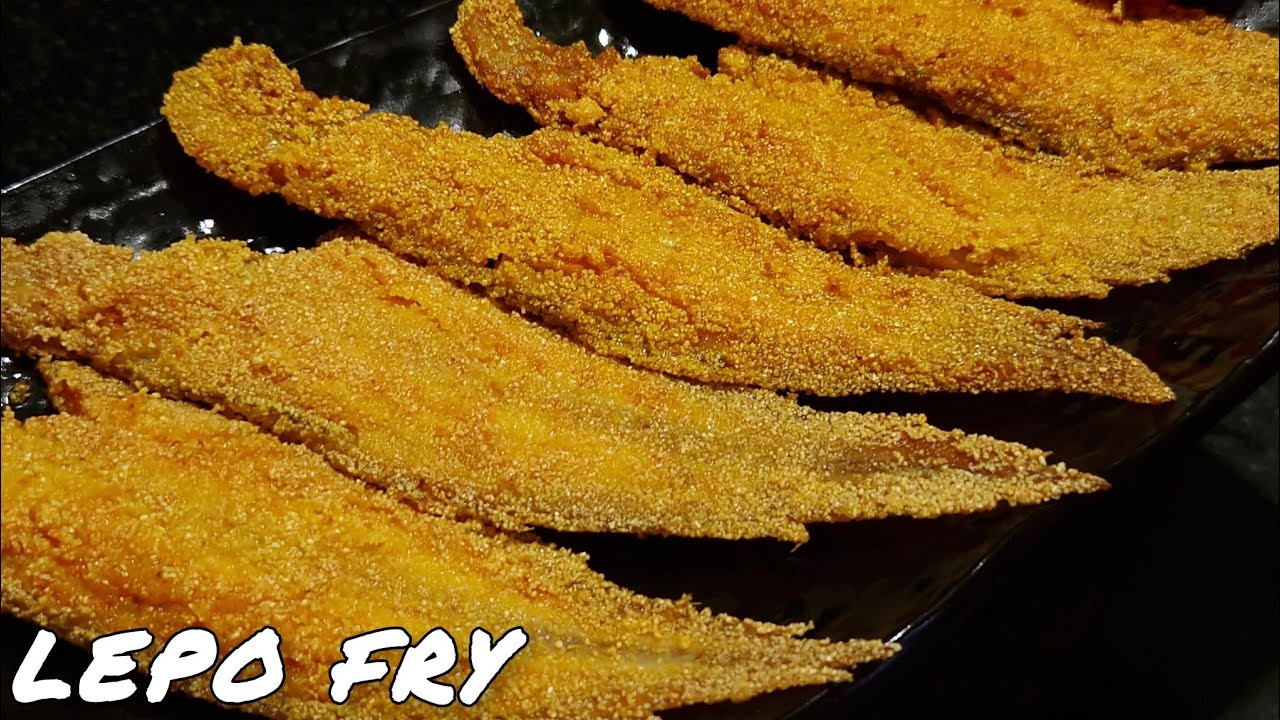 Crispy Fried Sole Fish Recipe | Crispy Lepo Fry | by Chef Pinto - YouTube
