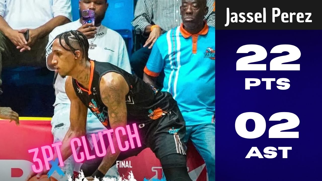 Jassel Perez 22pts 02ast Highlight Equipo Los Titanes - YouTube