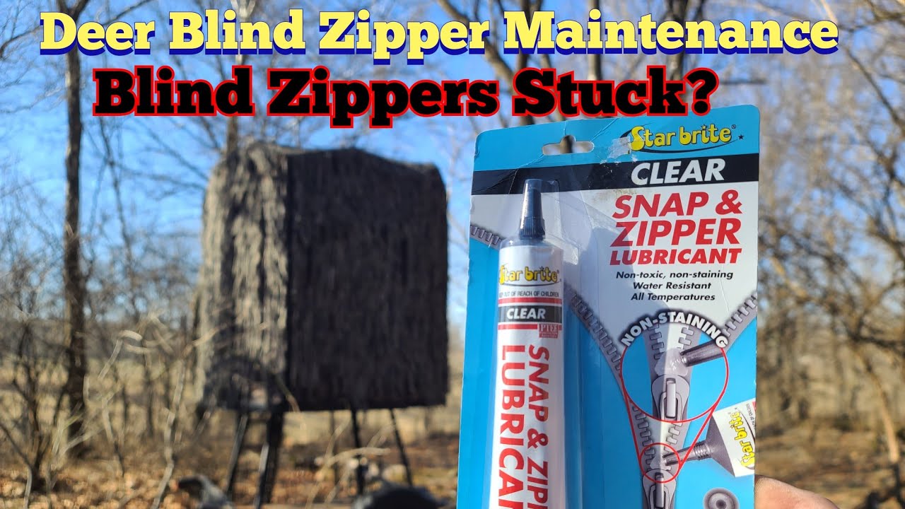 Blind Zipper Maintenance | KOAM Outdoors Strategies - YouTube