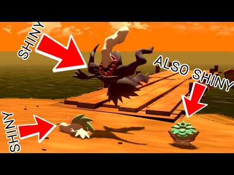 Two Shiny Shaymin and a Shiny Darkrai! [BDSP FULL ODDS] - YouTube