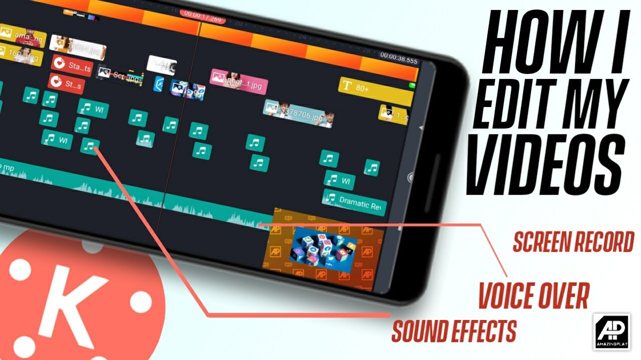 How I edit my YouTube videos in Kinemaster Tutorial | Amazing play ...