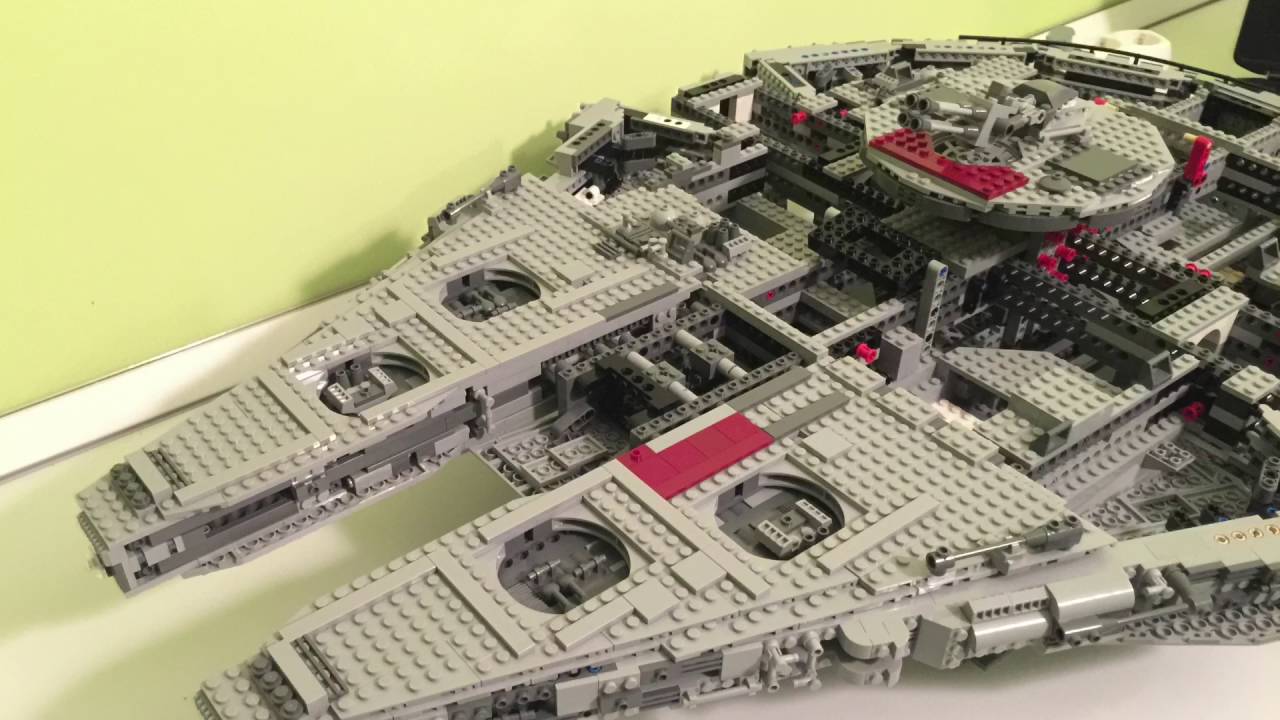 LEGO 10179 UCS Millennium Falcon Time Lapse Building HD - YouTube