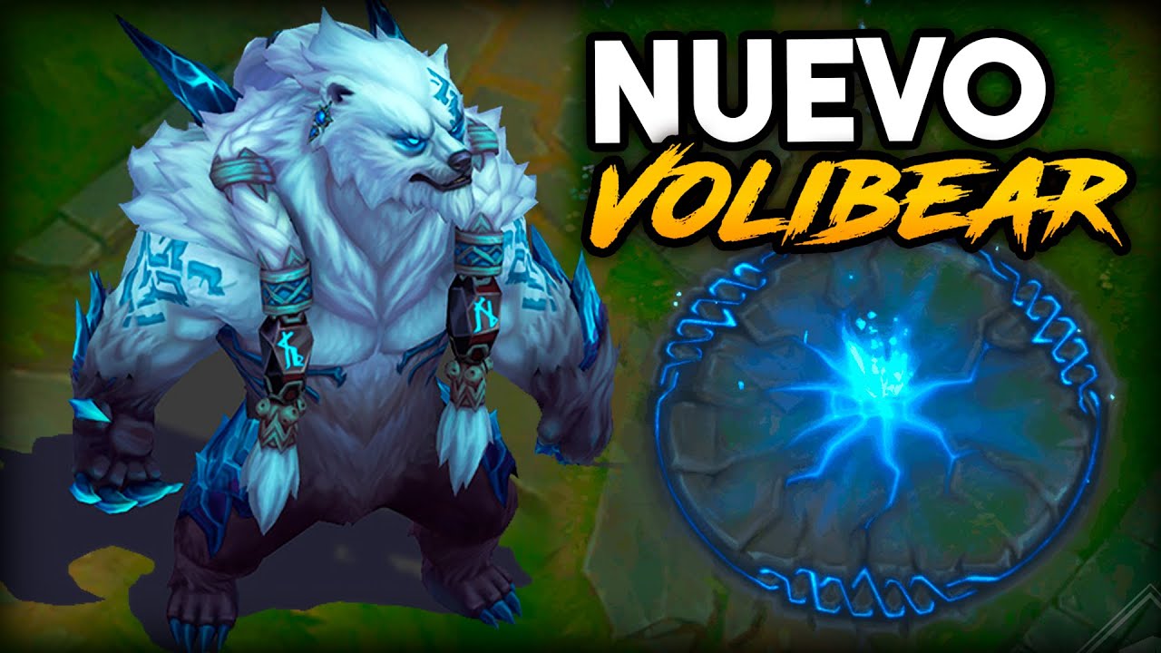 NUEVO REWORK VOLIBEAR, SKIN y pistas del LORE - YouTube