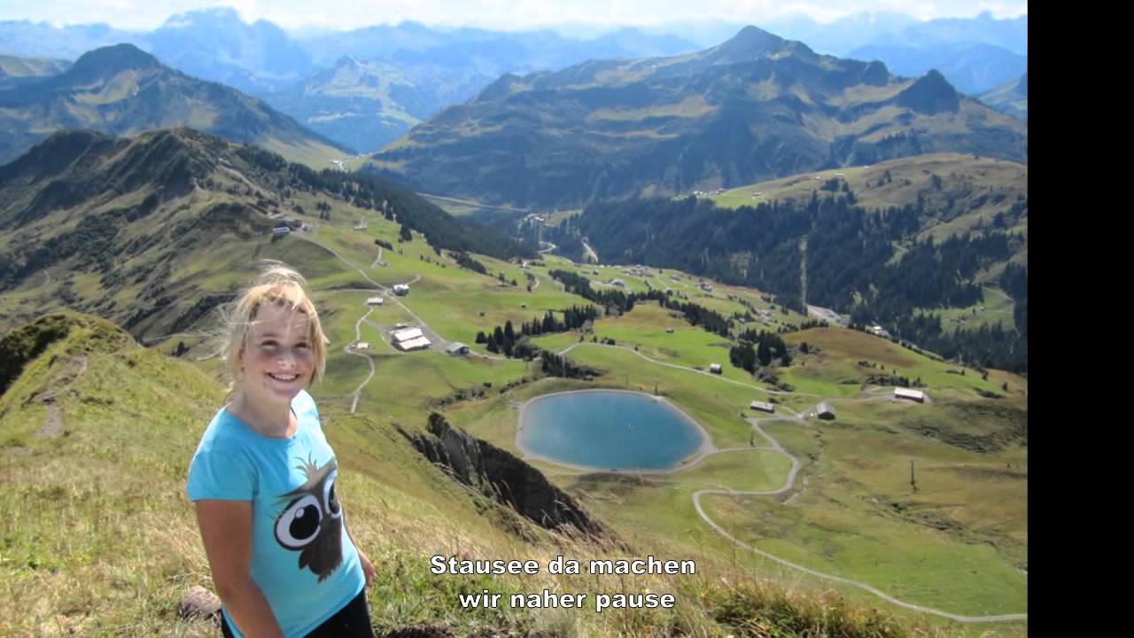 Damülser Mittagspitze 2095m - YouTube