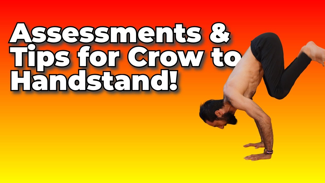 Test your shoulder strength for crow to handstand! - YouTube