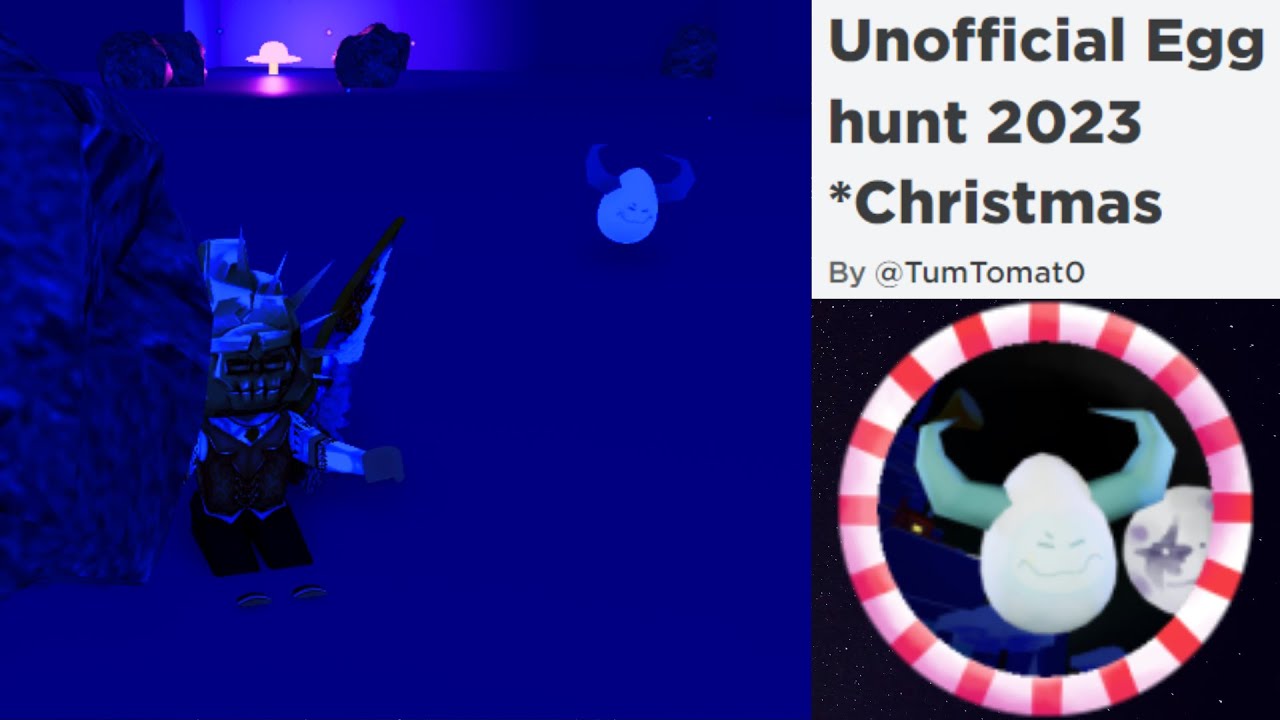 Tutorial: How To Get The Yeti Egg In Unofficial 2023 Christmas Egg Hunt ...
