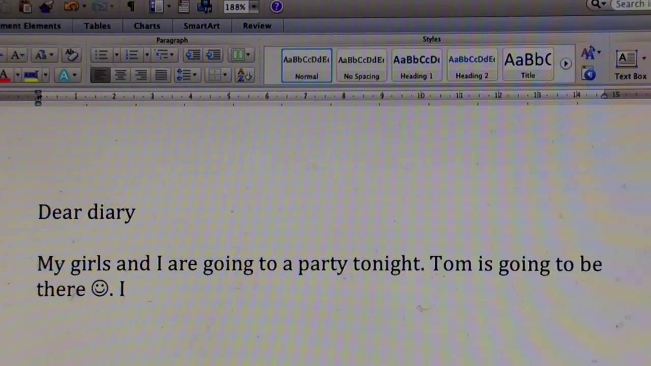 Dear Diary,yesterday i had sex - YouTube