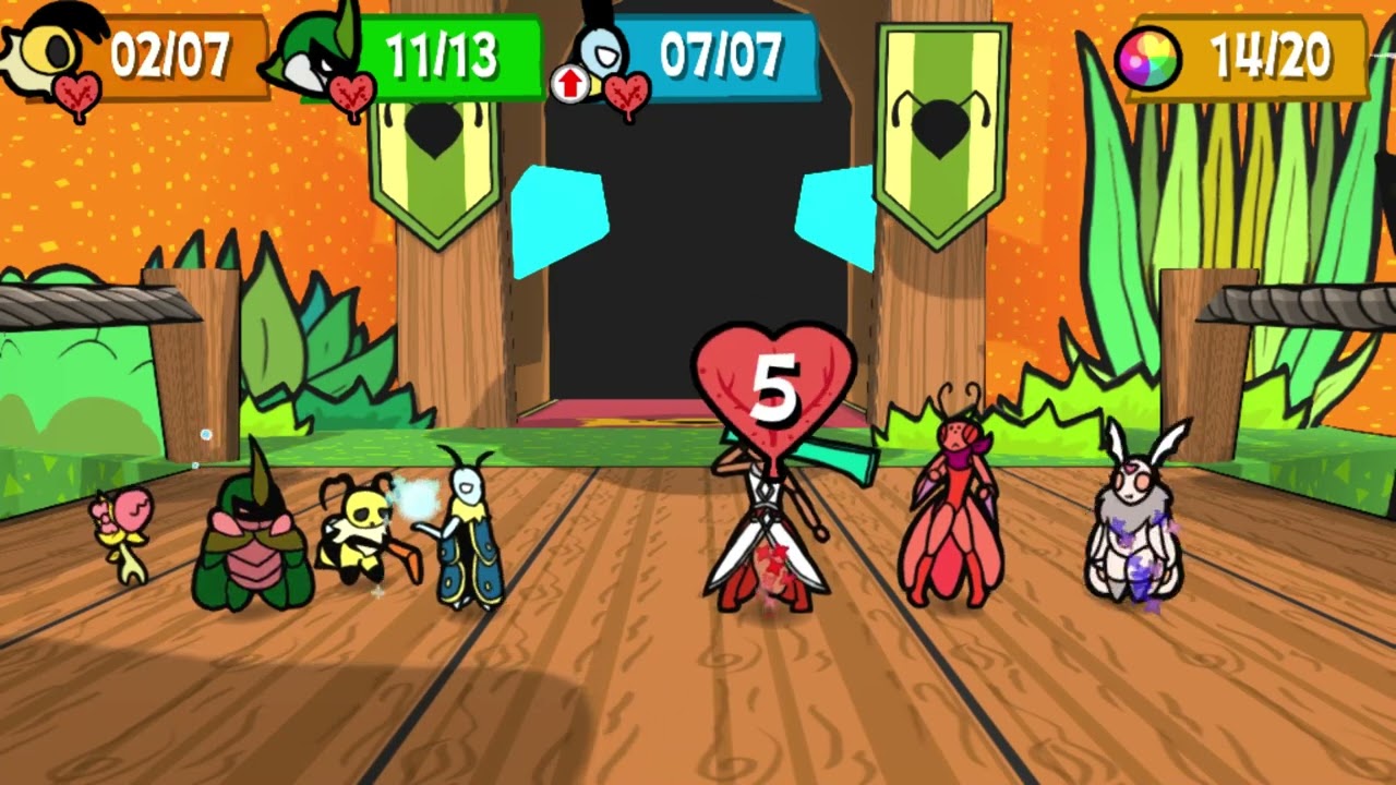 Bug Fables - TUFFBUGS Boss Fight : Maki, Kina and Yin (Team Maki) - YouTube