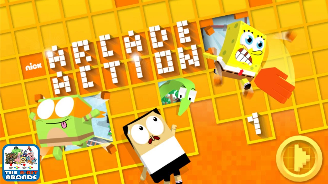 Nick Arcade Action - SpongeBob, Sanjay and Ninja Turtles Fun ...