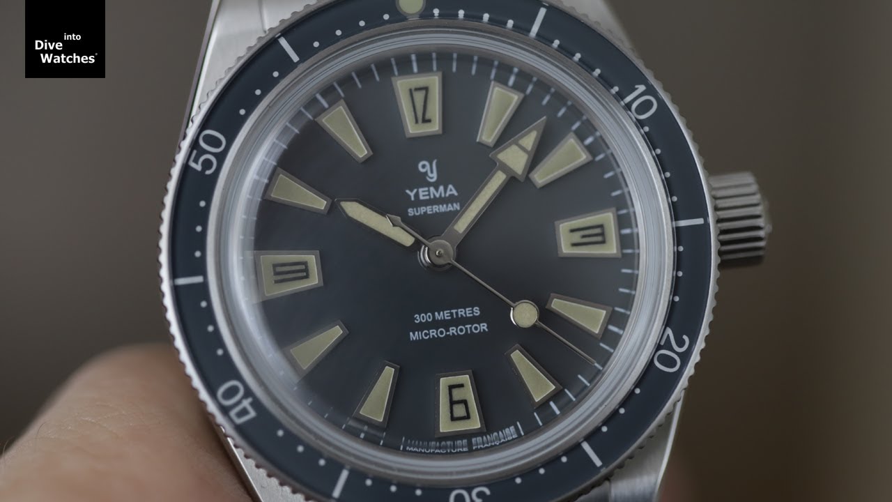 Yema Skin Diver Slim CMM.20 Limited Edition - YouTube