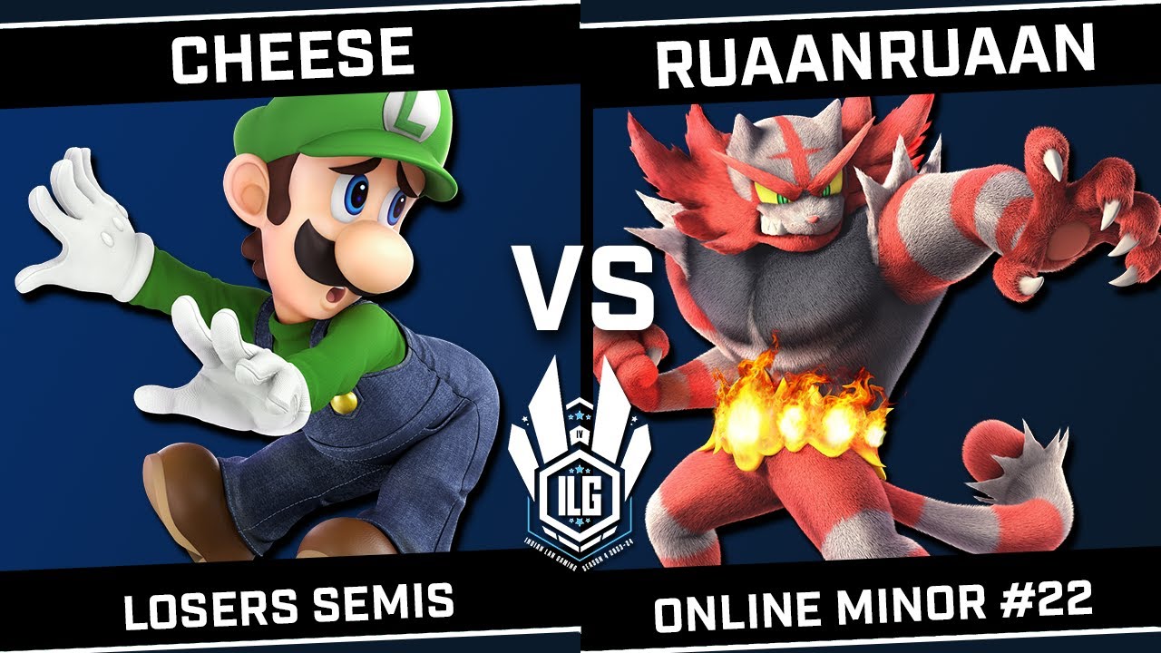 Cheese (Luigi) vs RuaanRuaan (Mii Gunner/Incineroar) - ILG Online Minor ...