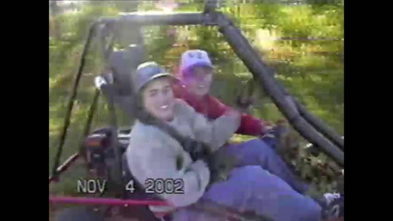 2002 Playing with Go Kart - YouTube