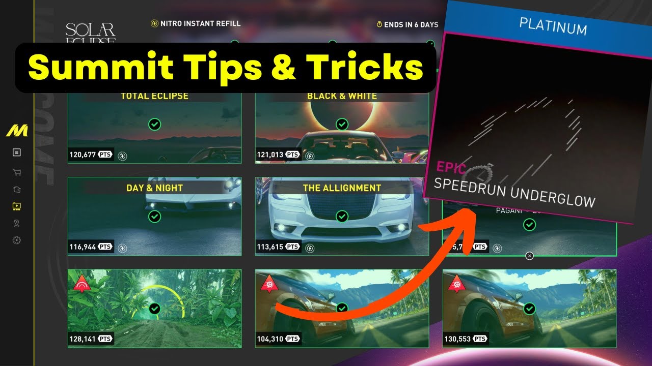 The Crew Motorfest | "Solar Eclipse" Summit Tips & Tricks | 1,171,475 PTS | Vehicle Settings ...