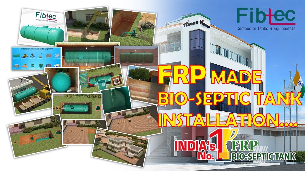 FibTec Bio-Septic tank Installation Procedure - YouTube