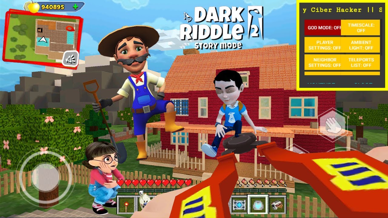 Dark Riddle 2 Hack Mod Menu New Updater ( MOD ALL SKINS ) : FUN GAME ...
