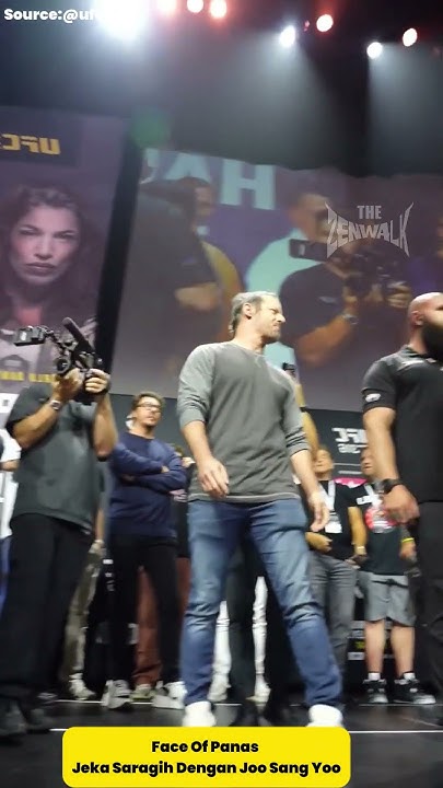Jeka saragih menatap garang Joo Sang Yoo sebelum bertarung!!🔥🔥 - YouTube