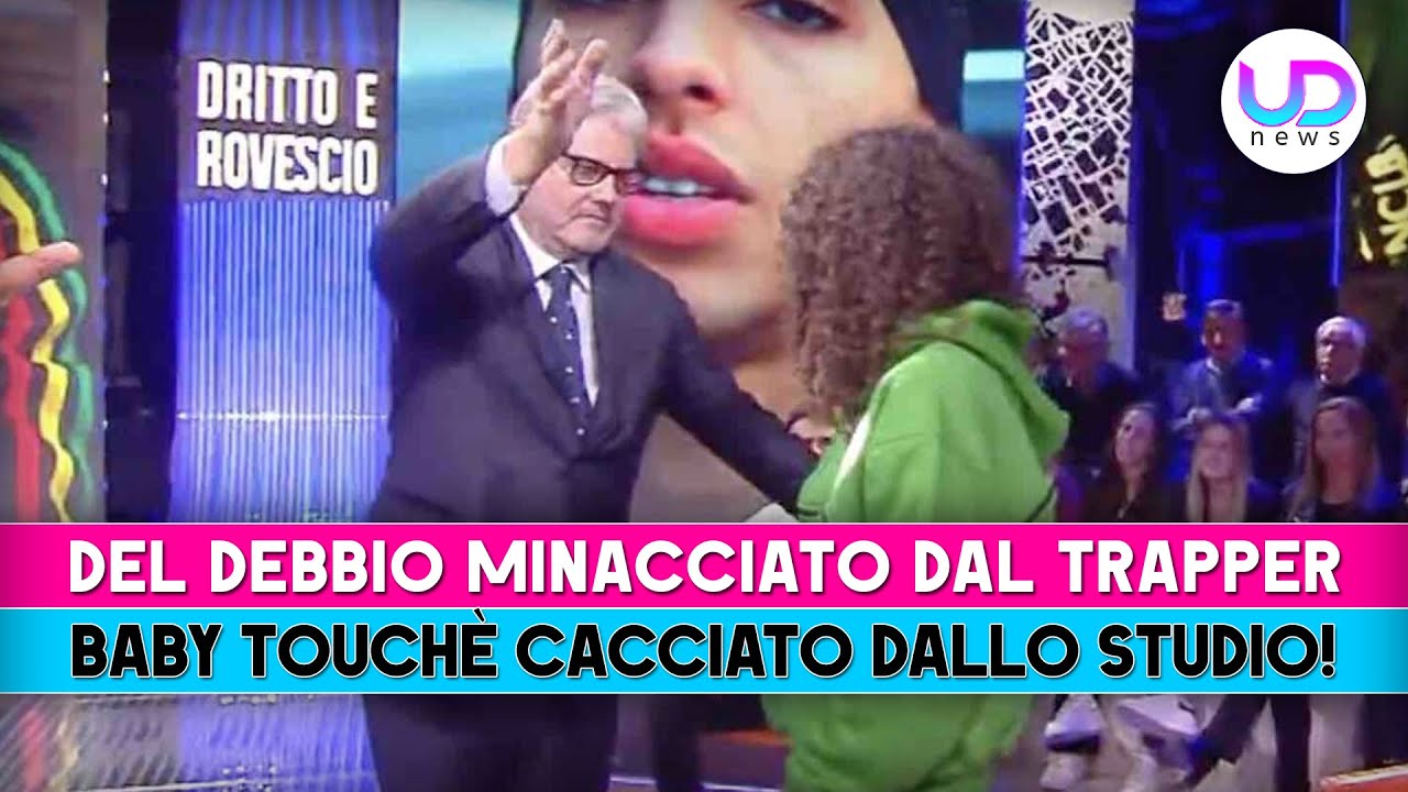 Del Debbio Minacciato Dal Trapper: Baby Touchè Cacciato Dallo Studio ...