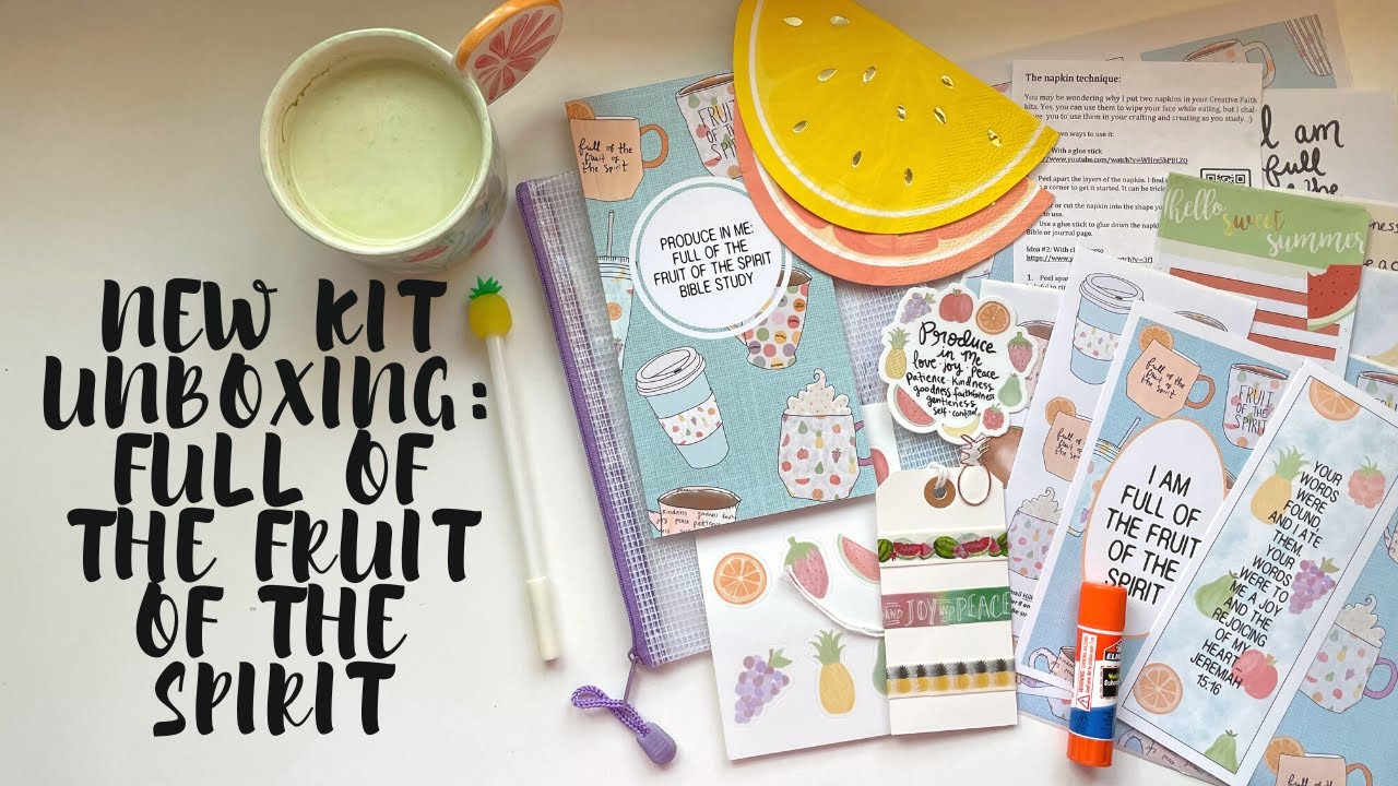 NEW Kit: Unboxing FULL of the Fruit of the Spirit | Creative Faith & Co ...