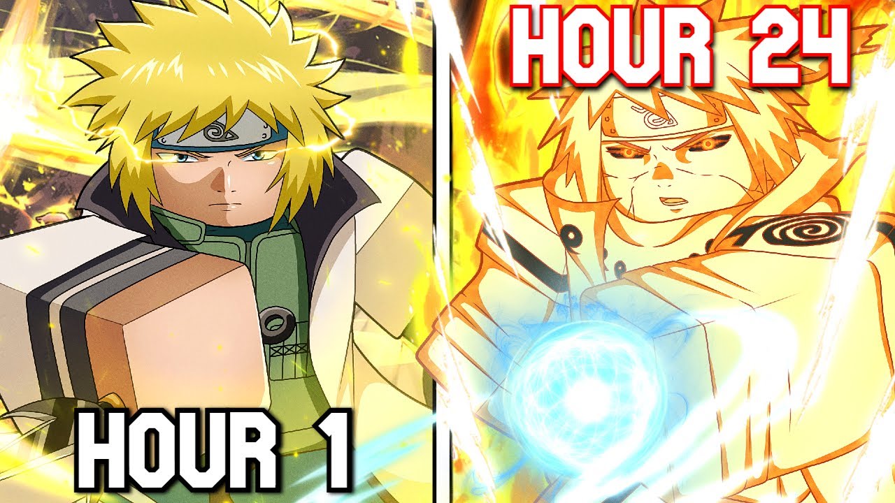 I Survived as KCM 2 MINATO NAMIKAZE in Ninja Time.. - Roblox - YouTube