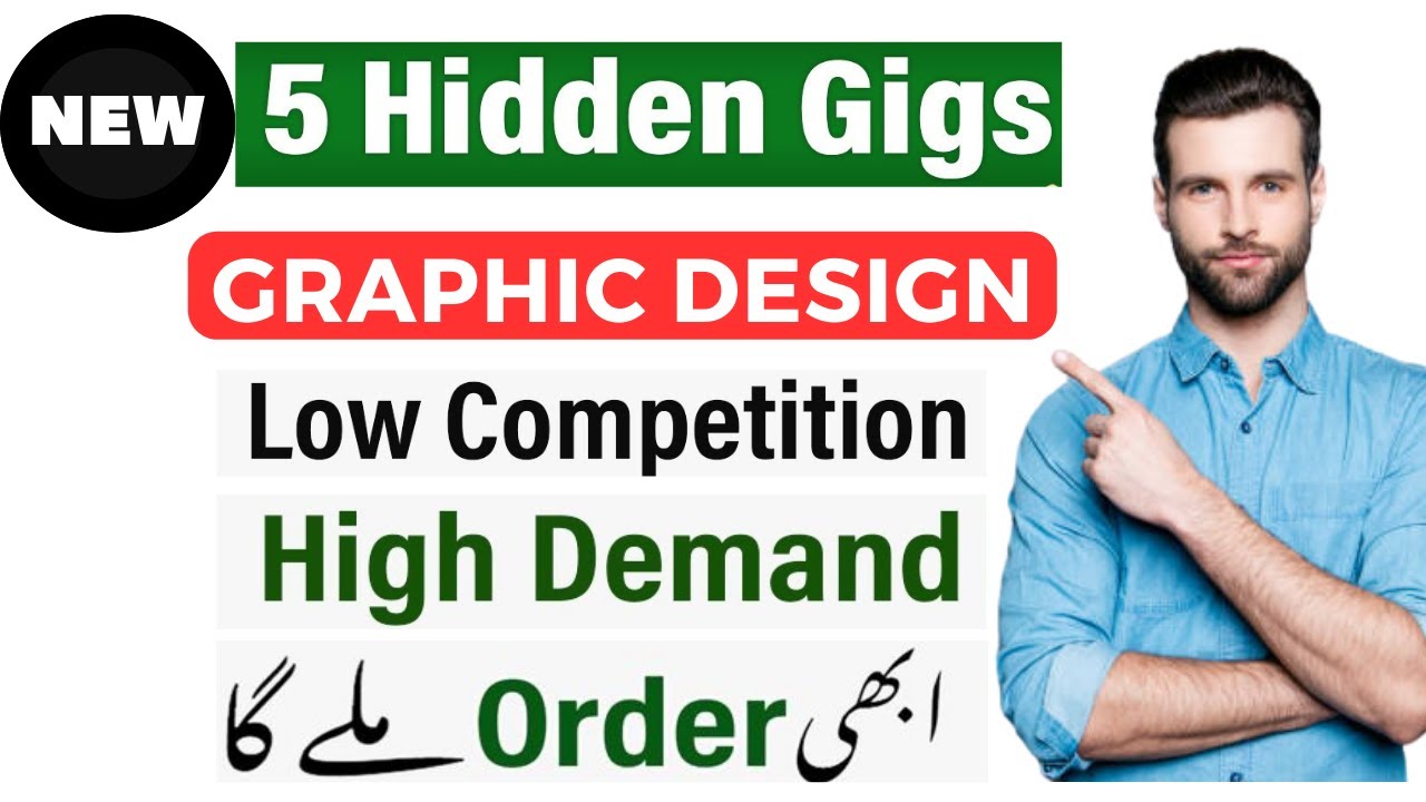 5 best High Demand and Low Competition Gigs for graphic design niche ...