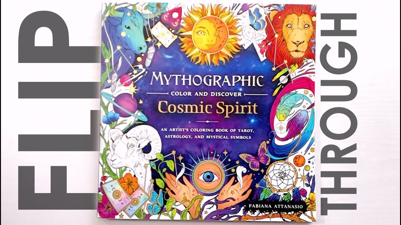 Mythographic: Cosmic Spirit by Fabiana Attanasio Flip Through - YouTube
