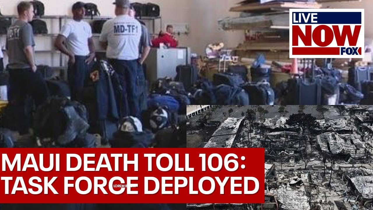 Maui fire: Help on the way as Maryland Task Force 1 deploys to Hawaii ...