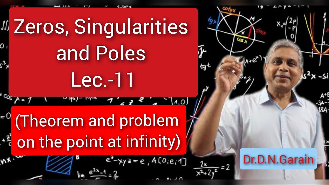 Zeros, Singularities and Poles, Lec.- 11(Theorem and problem on the ...