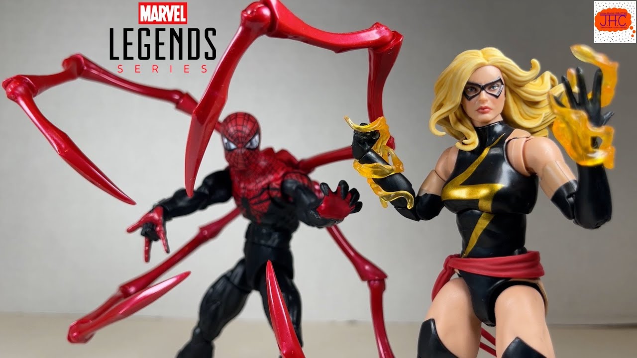 UPGRADE? Marvel Legends Superior Spider-Man Warbird Captain Marvel ...