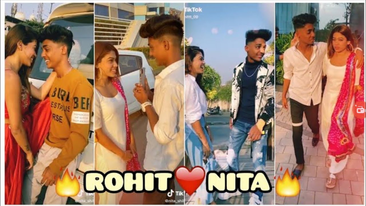 Rohit zinjurke &nita shilimkar best tik tok video 2020 | indian new tik ...