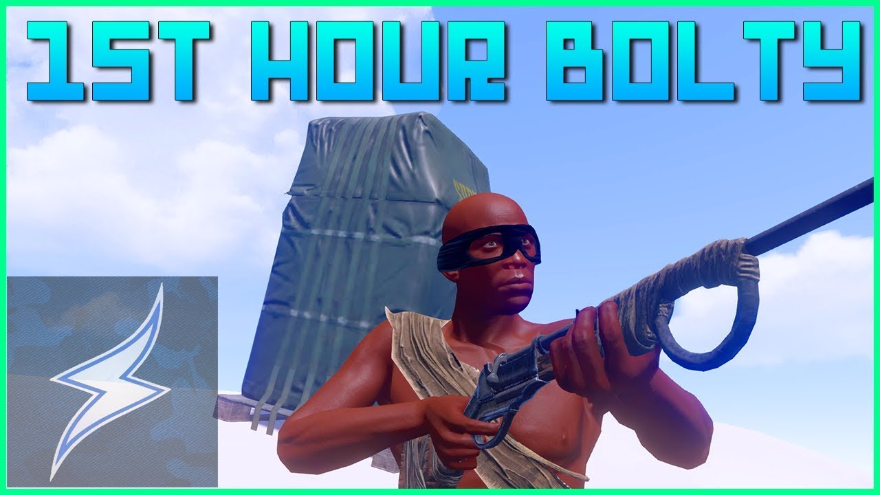 BOLTY in the FIRST HOUR of BLUEPRINTS - Rust - YouTube