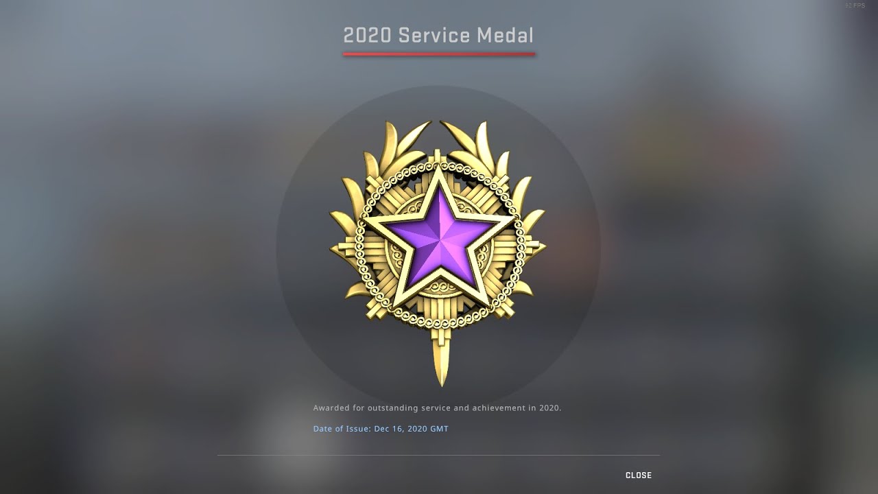 Getting 2020 Tier 4 Service Medal in CS:GO - YouTube