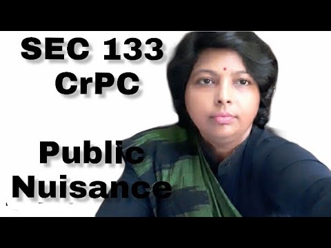 SEC 133 CrPC ||Public Nuisance|| Section 188 IPC. - YouTube